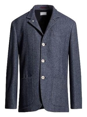 Brunello Cucinelli Blazer Slate Size Wool, Silk, Cashmere - Blue
