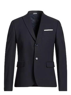 DANIELE ALESSANDRINI Blazer Midnight Size Viscose, Polyester, Elastane - Blue
