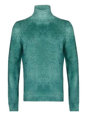 ROBERTO COLLINA Turtleneck Emerald Size Cotton, Nylon, Elastane - Green