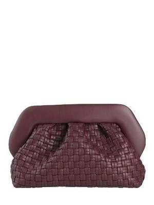 THEMOIRE Woven Clutch - Red