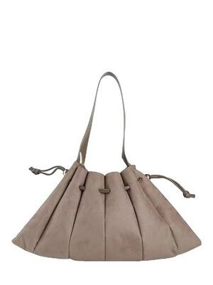 THEMOIRE Textile Shoulder Bag - Grey