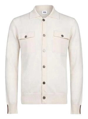 ALPHA STUDIO ALPHA STUDIO Geelong Wool Cardigan With Chest Pockets