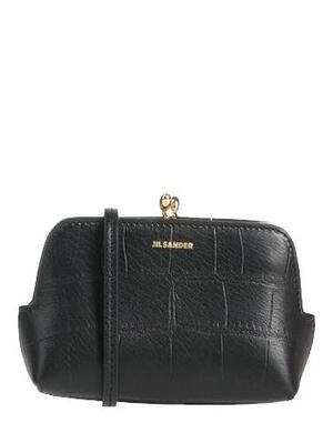 JIL SANDER Leather Crossbody Bag - Black