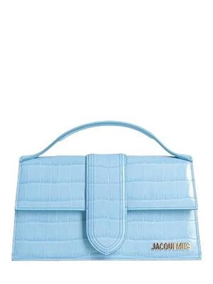 Jacquemus Grande Bambino Handbag Sky Calfskin - Blue