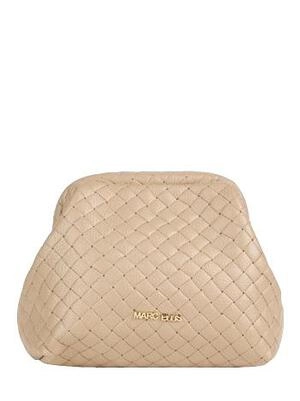 MARC ELLIS Woven Leather Clutch - Grey