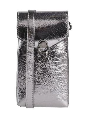 GIANNI CHIARINI Leather Mini Bag - Silver