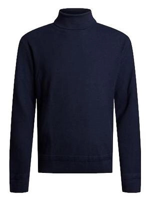 Boglioli Turtleneck Size Wool - Navy