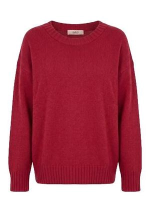CARLA G. Sweater In Polyacrylic, Alpaca Wool, Polyamide, And Polyester - Red