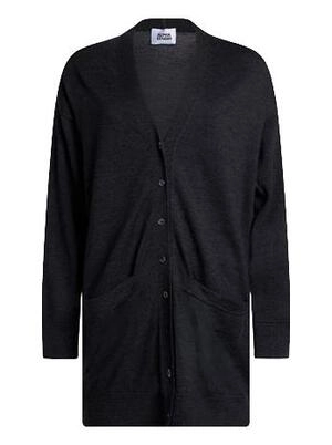 Alpha Studio Merino Wool Cardigan - Grey