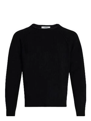 Alpha Studio Virgin Wool And Polyamide Sweater - Black