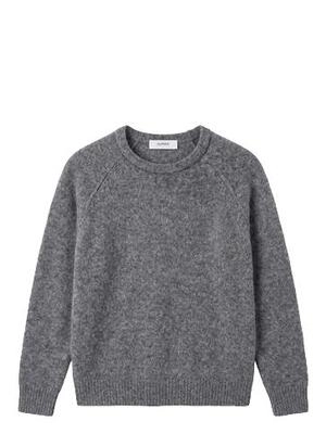 Alpha Studio Virgin Wool And Polyamide Sweater - Grey