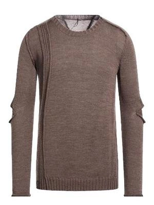 MASNADA MASNADA Merino Wool And Linen Mélange Crewneck Sweater