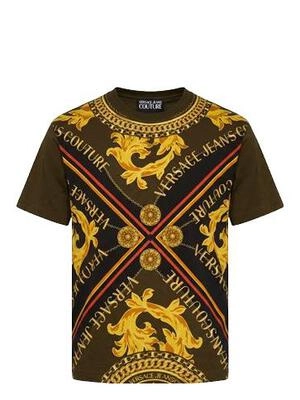 Versace T-shirt Size Cotton - Green