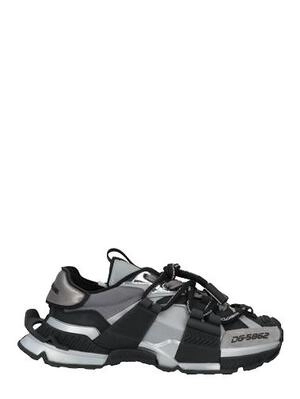 Dolce & Gabbana Chunky Sneakers With Logo Detail - Black
