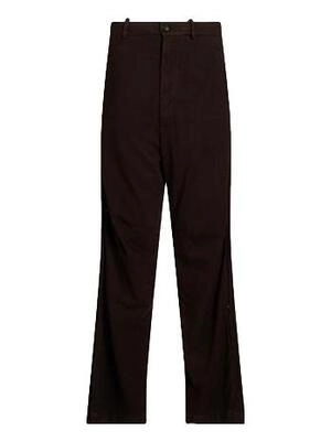 Masnada Wool Elastane Chino Pants - Brown