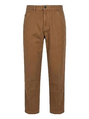 Incotex INCOTEX Light Brown Cotton Gabardine Slacks Light Brown