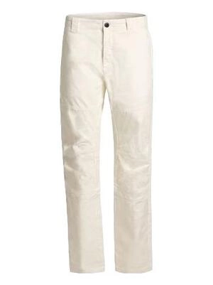 C.P. COMPANY Cotton Elastane Casual Pants - White