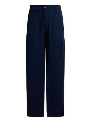 FAMILY FIRST Pants Military Size Polyester, Viscose, Wool - Blue