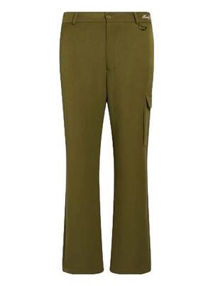 FAMILY FIRST Pants Military Size Polyester, Viscose, Wool - Green