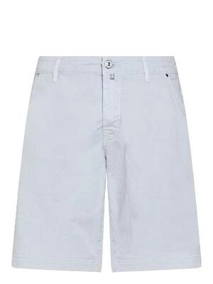 JACOB COHЁN Sky Cotton Elastane Shorts - Blue