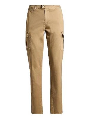 TRAMAROSSA Cotton Polyester Elastane Cargo Pants - Beige