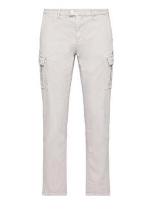 TRAMAROSSA Cotton Polyester Elastane Cargo Pants - Grey