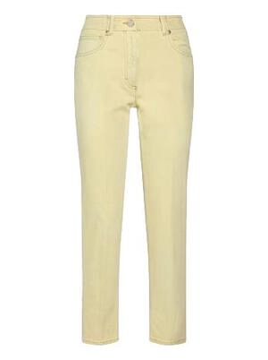 Peserico Pastel Cotton Elastane Jeans - Yellow