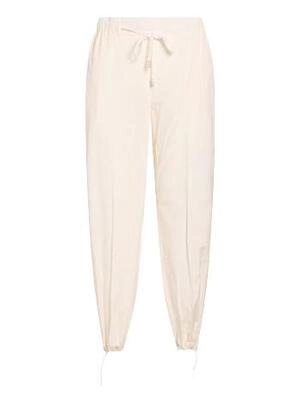 Peserico Cotton & Polyester Tapered Pants - Ivory