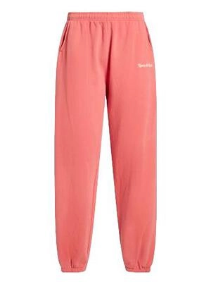 SPORTY & RICH Cotton Terry Track Pants - Red