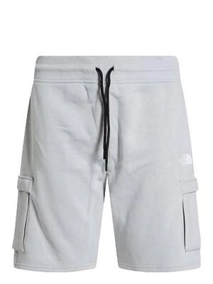 The North Face Cotton & Polyester Cargo Shorts - Light Grey