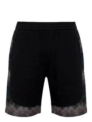Missoni Cotton French Terry Shorts - Black