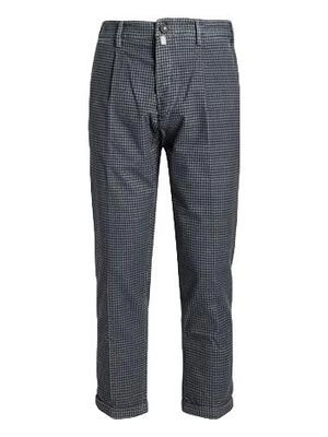 JACOB COHЁN Jacob Cohen Checked Cotton Elastane Trousers - Grey