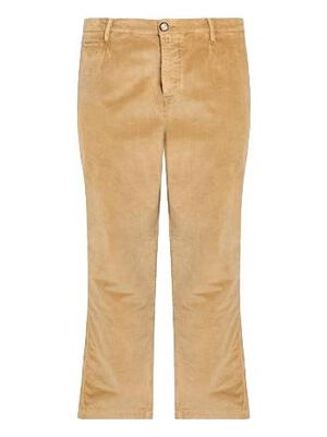 JACOB COHЁN Camel Corduroy Trousers - Beige