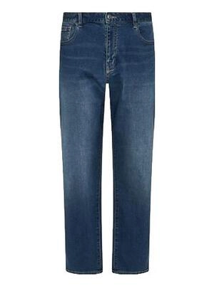 Armani Exchange Skinny Jeans In Medium Wash - Blue