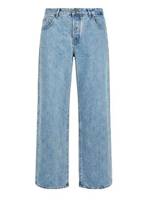 Armani Exchange Cotton Baggy Jeans - Blue