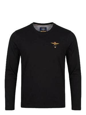 AERONAUTICA MILITARE T-shirt Size Cotton - Black
