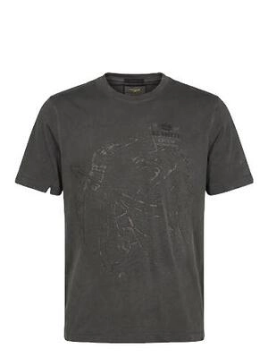 AERONAUTICA MILITARE T-shirt Charcoal Size Cotton - Grey