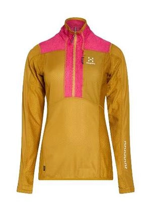 HAGLOFS Polyester Base Layer Top - Marigold