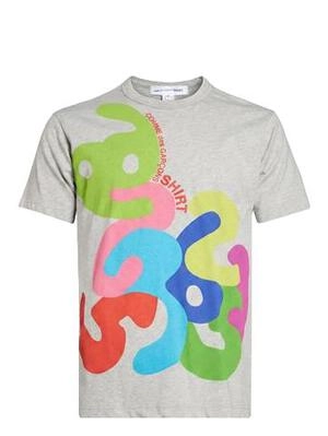 Comme Des Garçons T-shirt Size Cotton - Grey