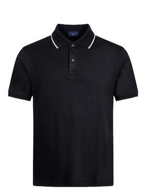 Paul & Shark Polo Shirt Dark Size Cotton, Lyocell - Blue