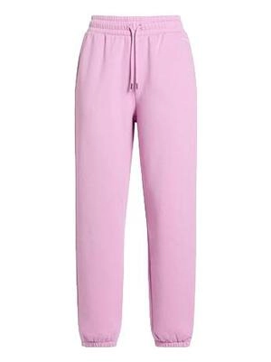 OH APRIL Cotton Polyester Fleece Track Pants - Pink
