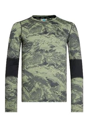 ODLO T-shirt Size Recycled Polyester, Elastane - Green