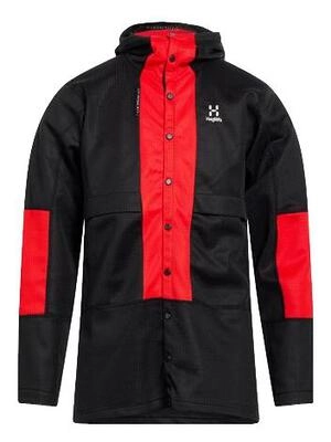 HAGLOFS Recycled Polyester Overshirt Jacket - Red
