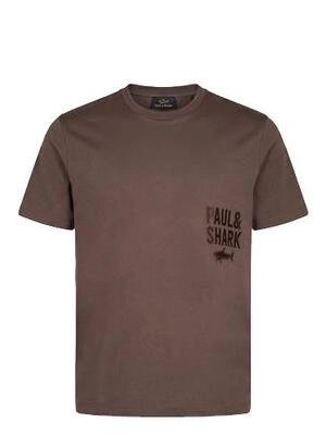 Paul & Shark T-shirt Size Cotton - Brown