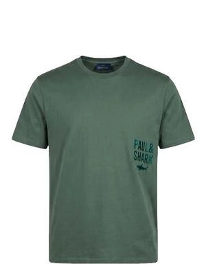 Paul & Shark T-shirt Size Cotton - Green