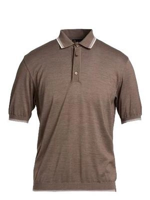 Paul & Shark Polo Shirt Size Virgin Wool, Silk - Grey