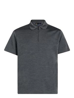Paul & Shark Polo Shirt Slate Size Wool, Silk - Grey