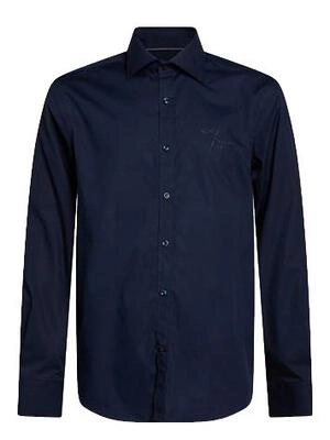Paul & Shark Shirt Size Cotton - Navy
