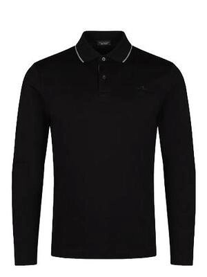 Paul & Shark Man Polo Shirt Camel Size L Cotton Black