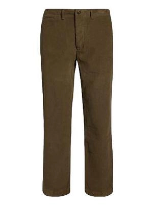 FAY ARCHIVE Cotton Corduroy Tailored Pants - Beige